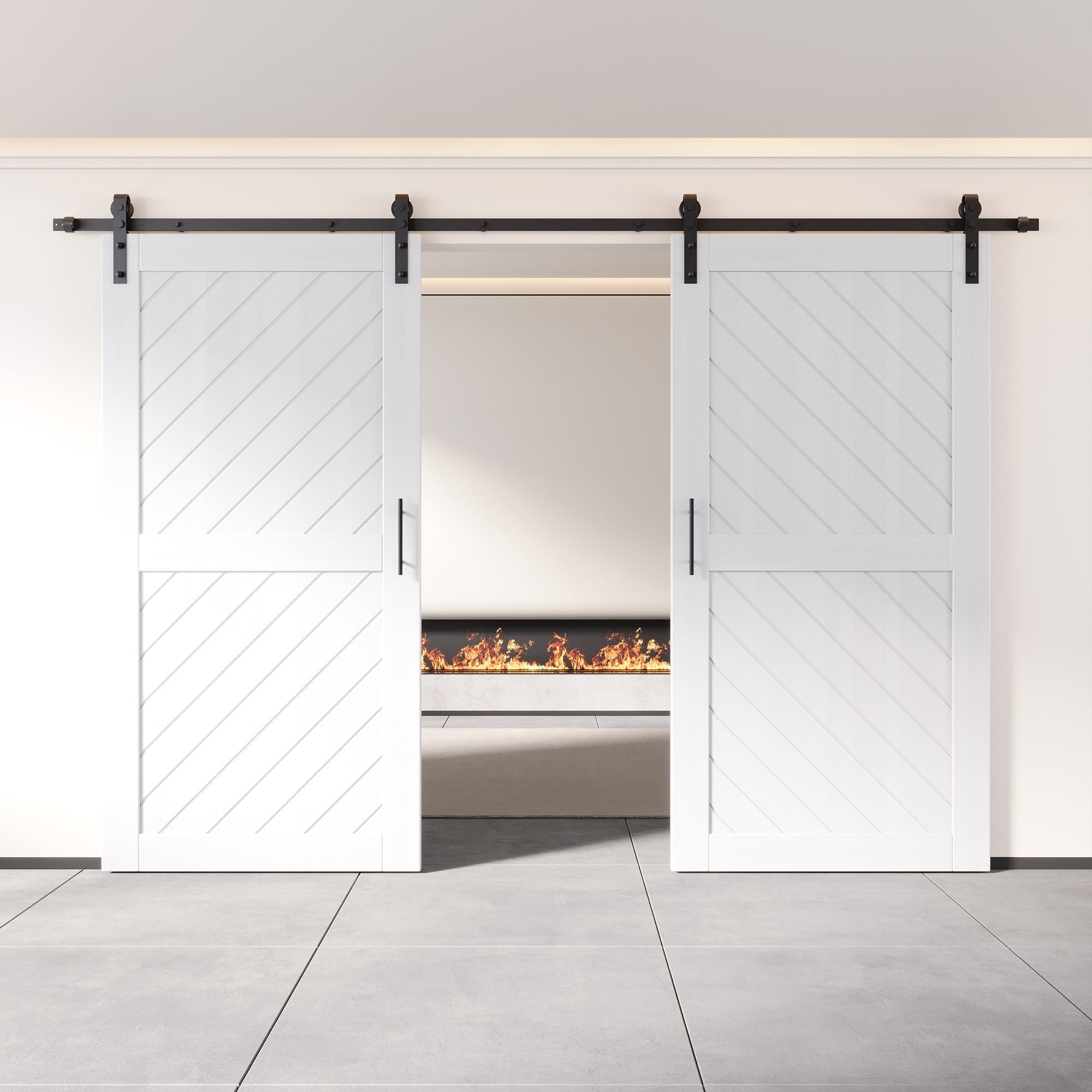 Modern Barn Doors: 5 Designs with Single Track Hardware Kits